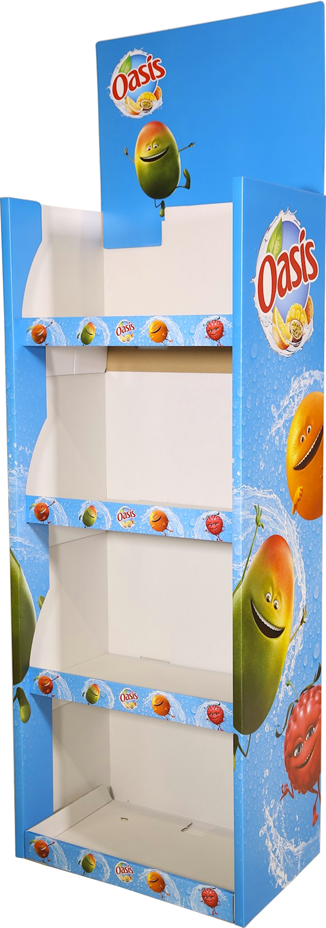 Op maat gemaakte kartonnen hang-in displays | Holbox Shop Direct