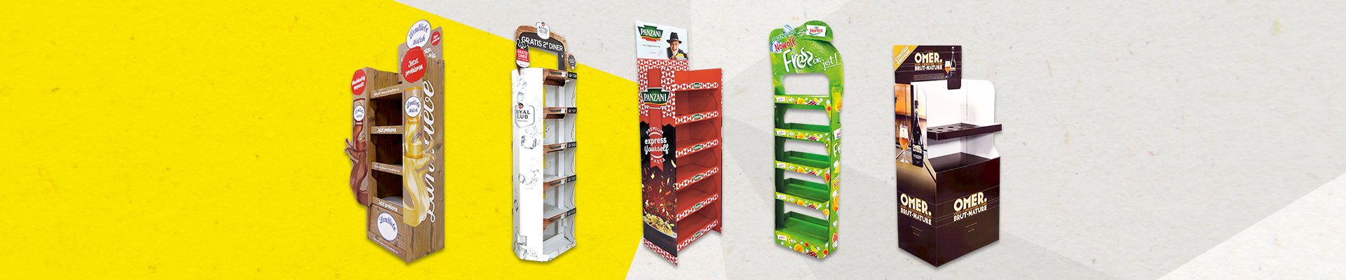 Kartonnen display laten maken | Holbox Shop Direct