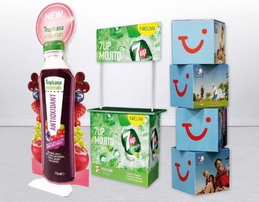 Kartonnen beurs- en evenementartikelen | Holbox Shop Direct