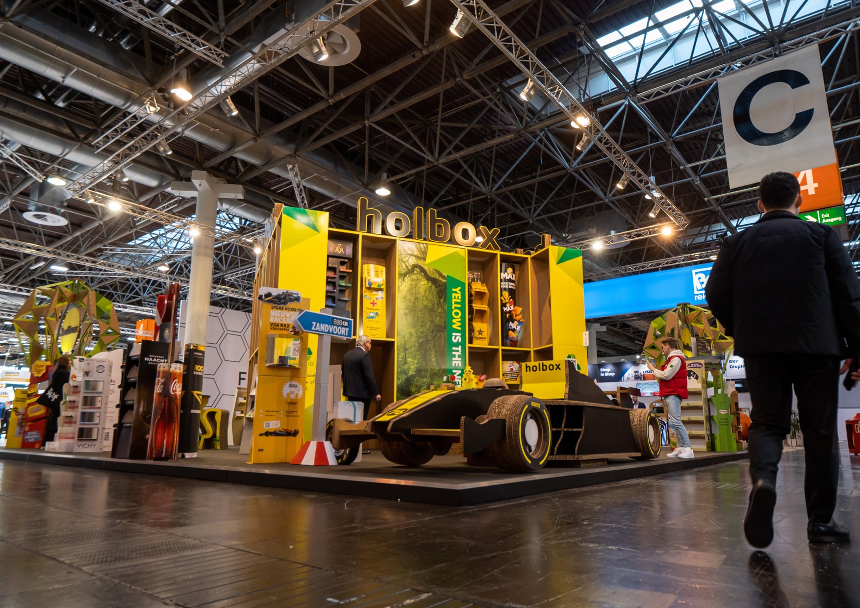 Groot, klein of op maat. Een beursstand kopen doe je bij Holbox.