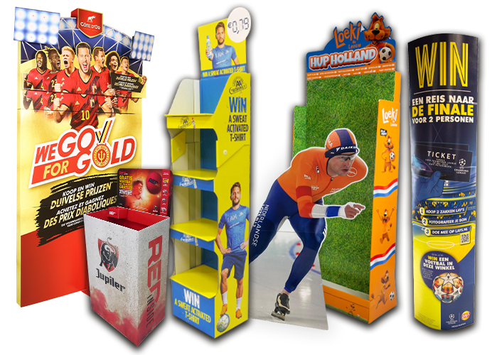 Displaycampagnes voor een sportief jaar!